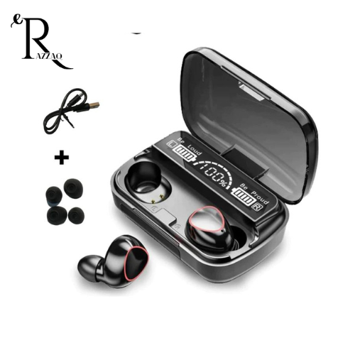 Branded M10 Buds Wireless Buds Bluetooth EarBuds Earphone Style Airdots ...