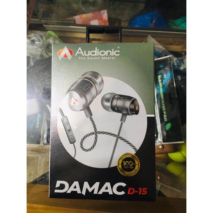 Audionic Earphones Damac D-15 | Daraz.pk