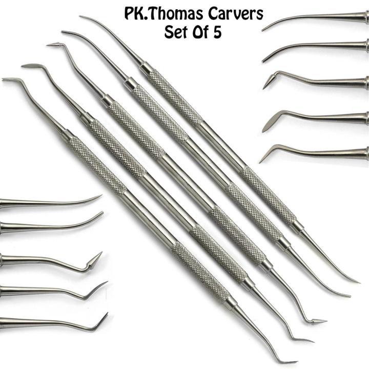 High Quality Professional Stainless Steel Dental Wax Modeling Carvers ...