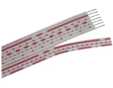 1 meter/yard Flexible PVC Strip wire 6 Cores - Ribbon Wire - dependable ...
