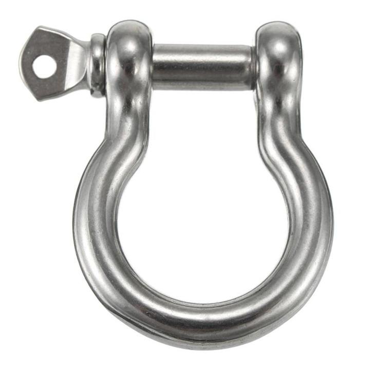 M4 Tools DIY D Ring Bow Shackle with Screw Pin 304 Stainless Steel ...