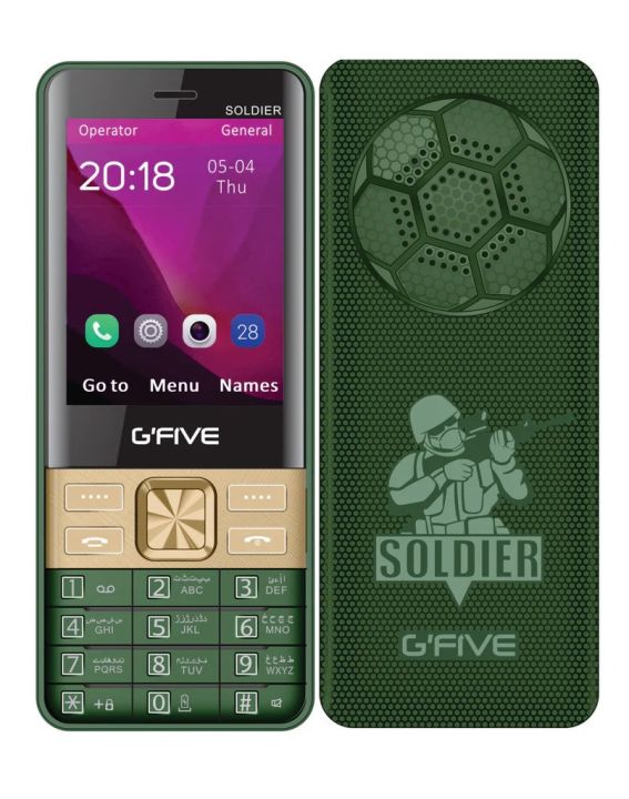 GFIVE Soldier _ 2.8" Inch Display _ 3500 mAH Battery _ Dual Sim _ PTA ...