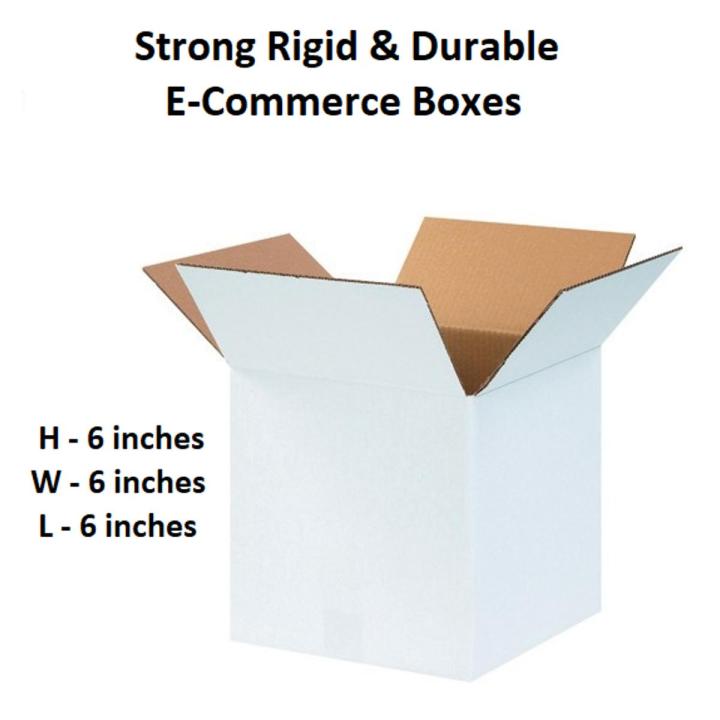 Shipping Boxes Size 6 * 6 * 6 Inch Bundle of 10 & 25 Box - Packing ...