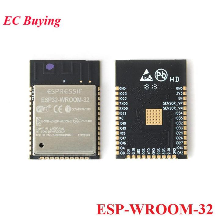 ESP-32S ESP-WROOM-32 ESP32 ESP-32 2.4G BLE and WIFI 4.2 Dual Core CPU with Low Power Consumption ...