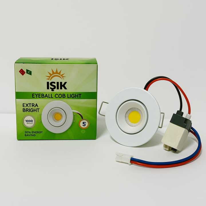 COB Eyeball Light | Energy Saving Ceiling Fixture | Bright Fixed Spot ...