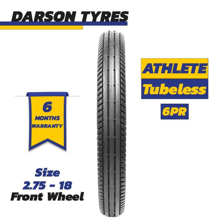 Athlete 2.75-18 (Front Wheel) - 100CC - 125 YBR - YBZ - Motorcycle ...