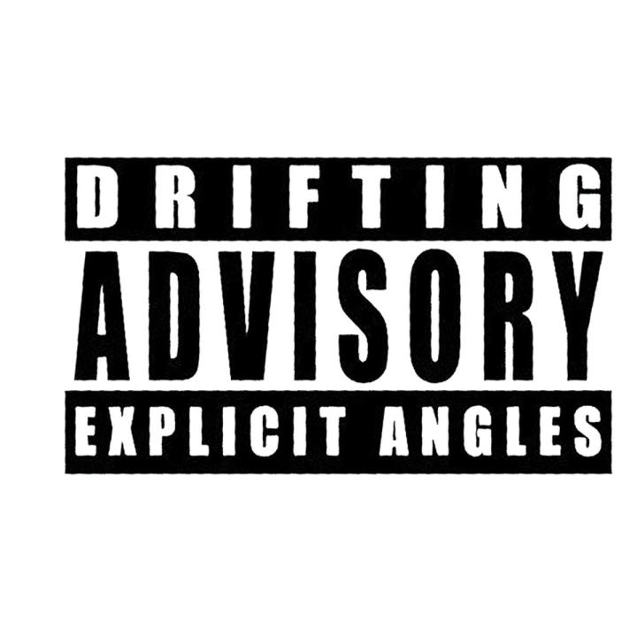 Drifting Advisory Explicit Angles JDM Wall Home Glass Window Door Car ...