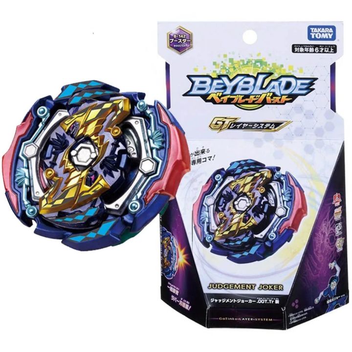 Takara Tomy Metal Beyblade Burst GT Judgement Joker Booster + Launcher ...