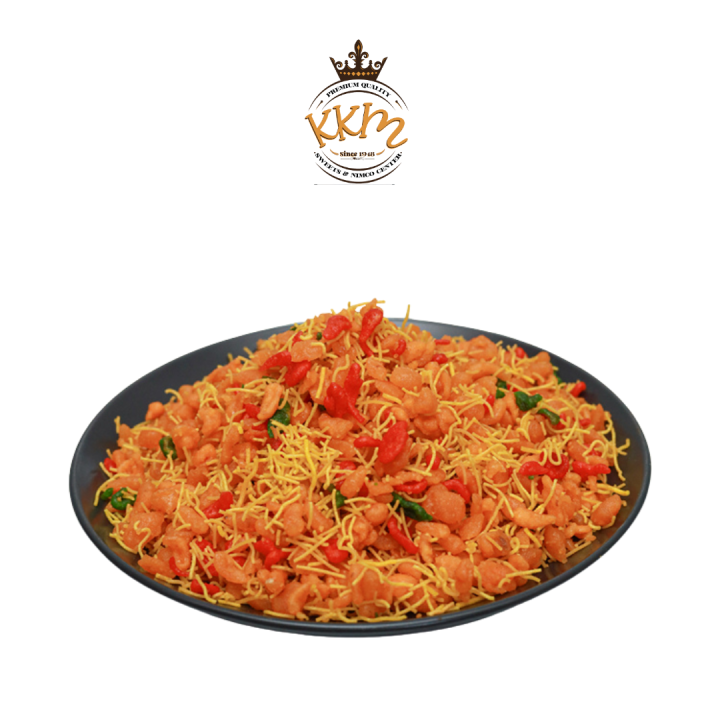 KKM meethi Bondi nimko – Crispy Puris With Tangy Spice & Chutney Mix ...