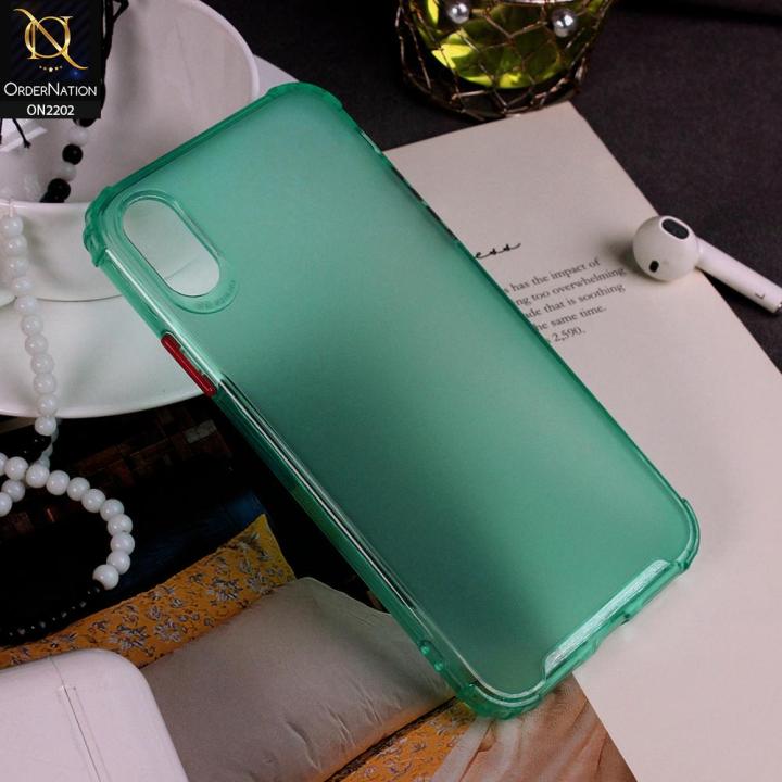 iPhone XS Max - Sea Green - Candy Assorted Color Soft Semi-Transparent ...