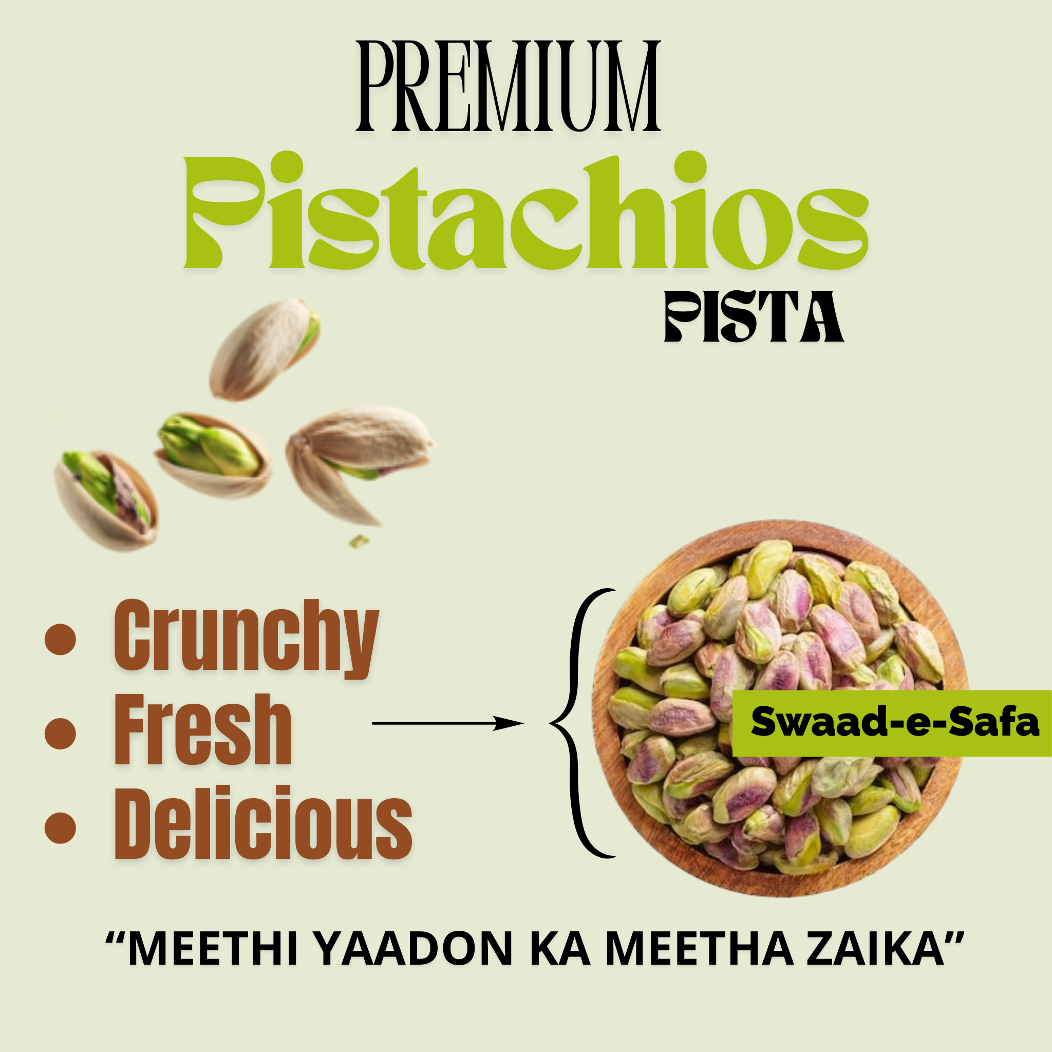 Pista Giri (Pistachios Without Shell) – Fresh Quality Nuts – Healthy ...