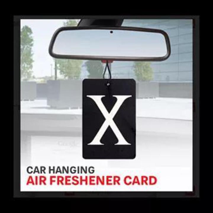 Car Hanging Perfume Card X Card Perfume card | Daraz.pk
