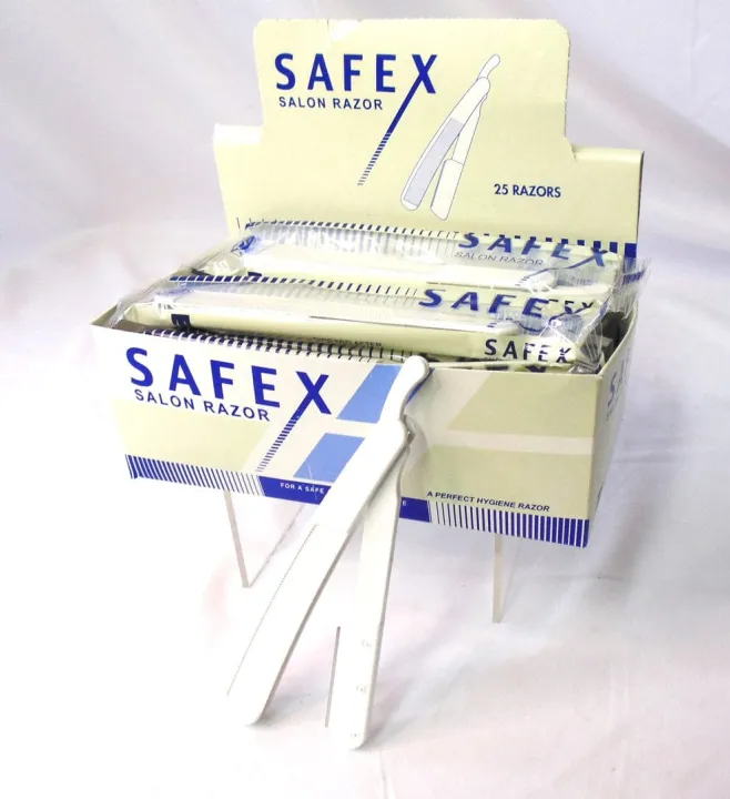 12 Pcs Disposable Folding Shaving Razors – Professional Barber Straight ...