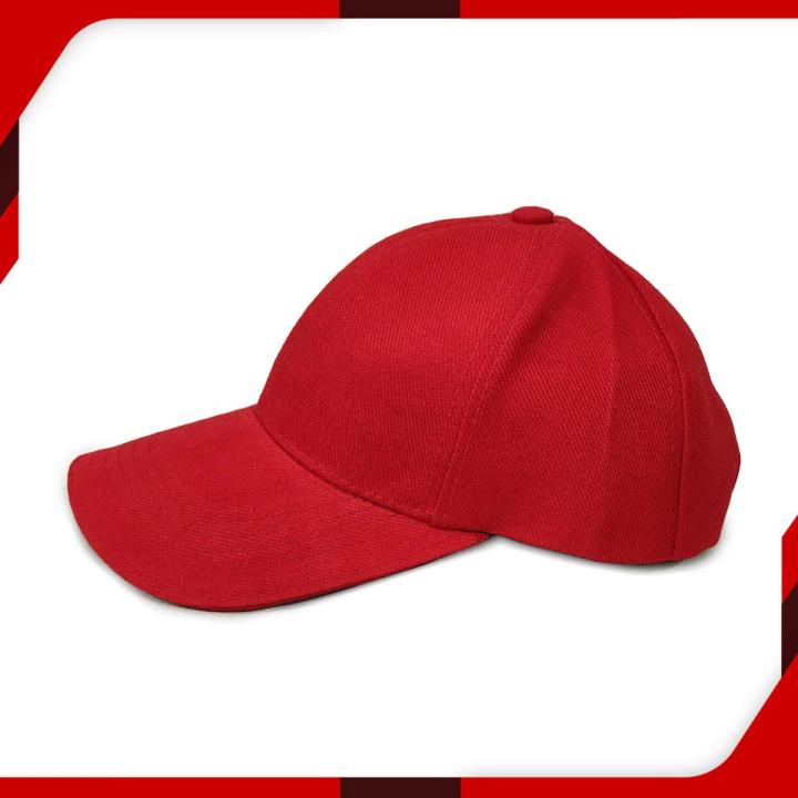 Plain Red Caps for Men | Daraz.pk