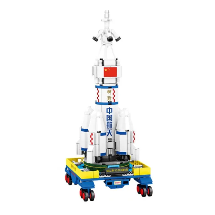 New Apollo Saturn V Outer Space Model Carrier Rocket Toy With Launch ...