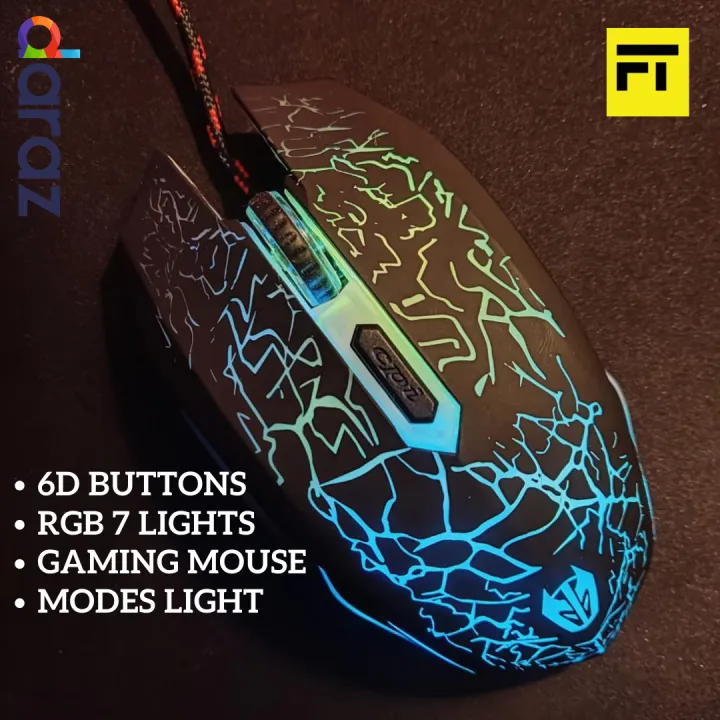 Gaming Mouse RGB Mouse for Gaming Wired Gaming Mouse 6 Buttons Mouse ...
