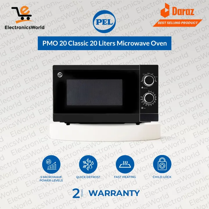 PEL Micro Oven - Model PMO 20 Classic - Size 20 Liters | Solo series ...