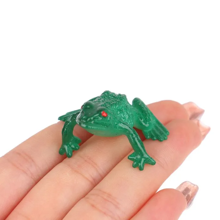 For Mini Scary Animal Buoyant Water Spoof Simulation Frog Model Squeeze ...