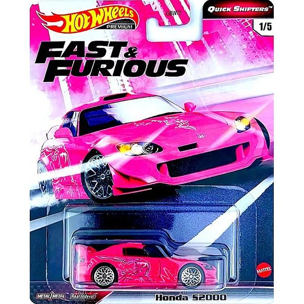 Hot Wheels Premium Fast & Furious Honda S2000 Metal Die Cast Toy Car *100% Original Brand New ...