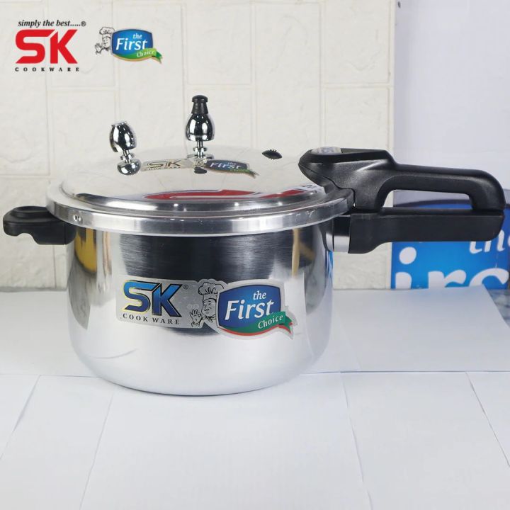 5L Pressure Cooker – Safe, Fast Cooking with Steel Look Finish – SK ...