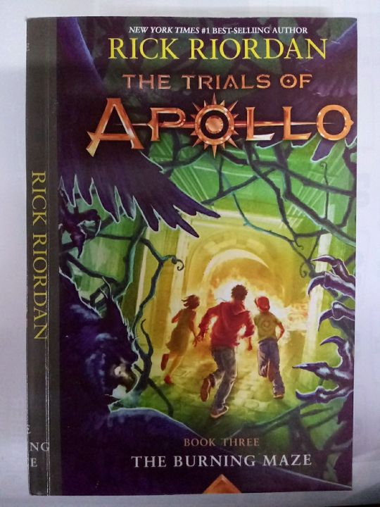 THE TRIALS OF APOLLO THE BURNING MAZE BY RICK RIORDAN. | Daraz.pk