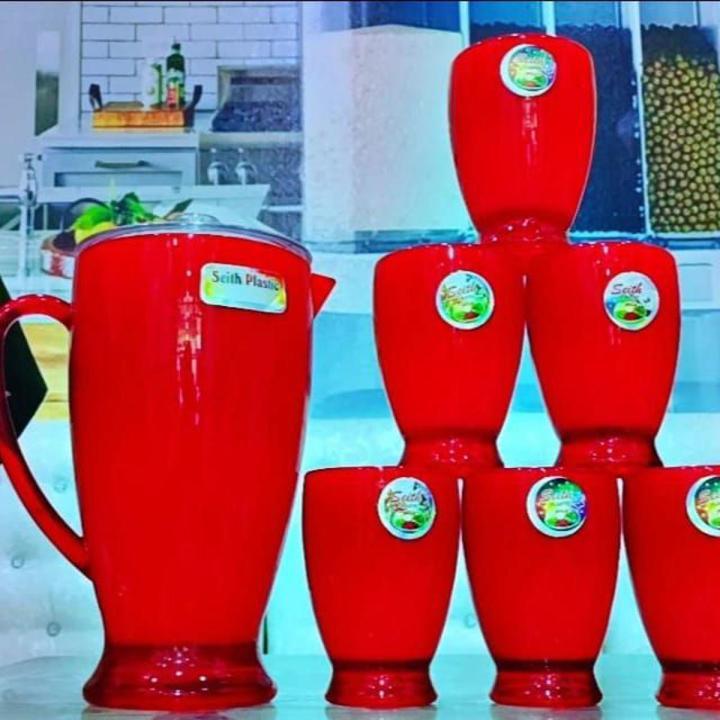 water set crystal 7 piece | Daraz.pk