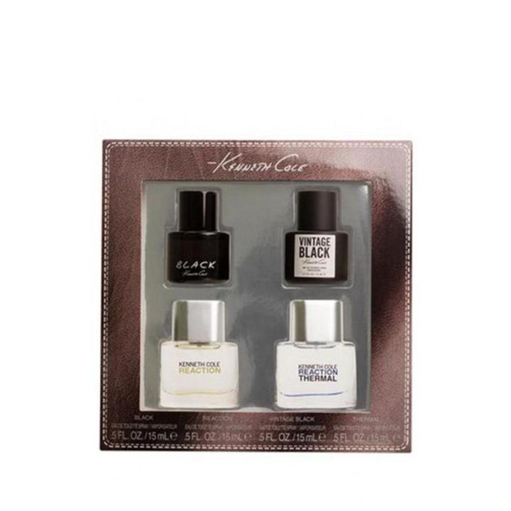 KENNETH COLE MEN 4 PIECE MINI PERFUME GIFT SET 15ML EACH | Daraz.pk