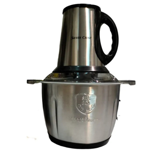 Silver Crest Electric Meat Grinder chopper 3 Liters Stainless steel sharp blades Powerfull motor ...