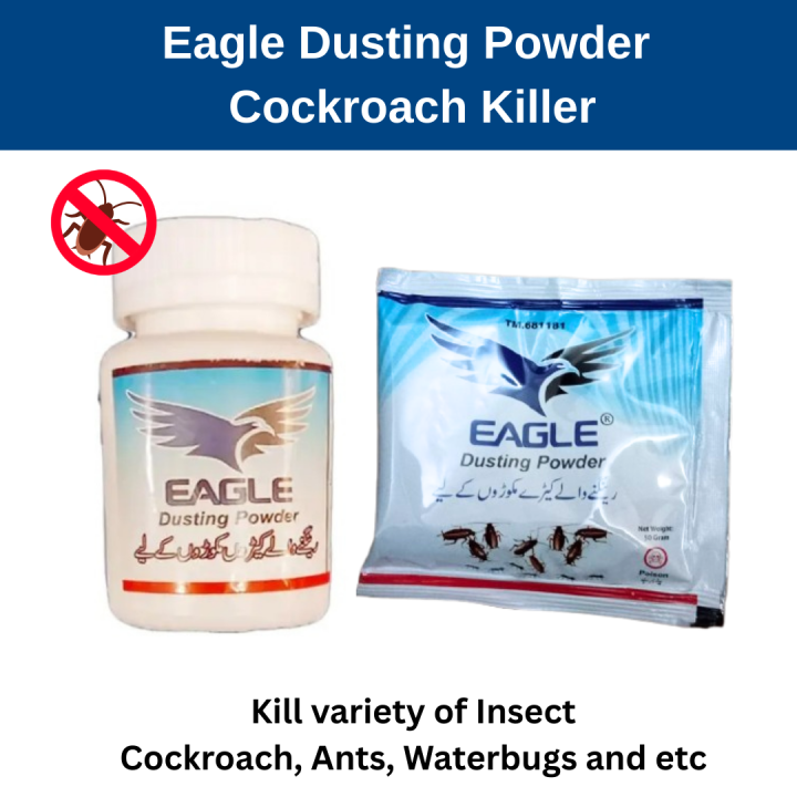 Eagle Dusting Powder Cockroach Killer, Ants Killer, Water Bug Killer ...
