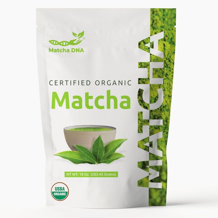 MATCHA DNA Organic Matcha Green Tea Powder - Pure Premium Culinary ...