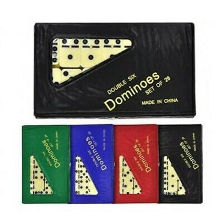 Double Six Domino Sequence Match Board Game Set for Kids | Daraz.pk