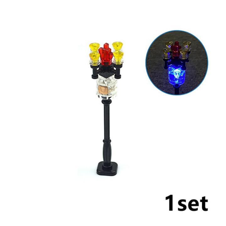 City Street Light Building Blocks Led Lamps 7 Ports Led Usb Light ...