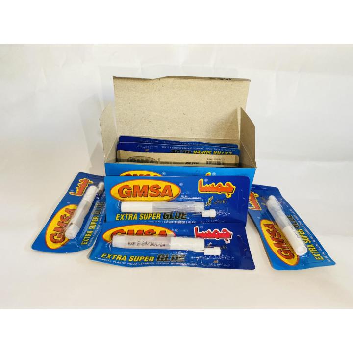 Original GMSA Extra Super Glue Elfy (1.5 grams *10 pieces) Box | Daraz.pk