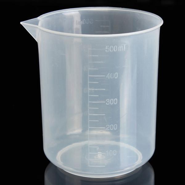 Laboratory 25-250mL transparent plastic beaker container | Daraz.pk
