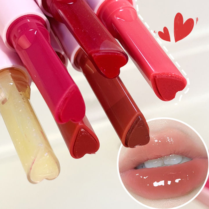 Moisturizing Mirror Lipstick Shining Lip Makeup Lip Balm Clear Pink ...