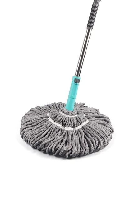 Pakistan Made Twist Mop – Heavy Duty Rotating Floor Mop with Coated ...