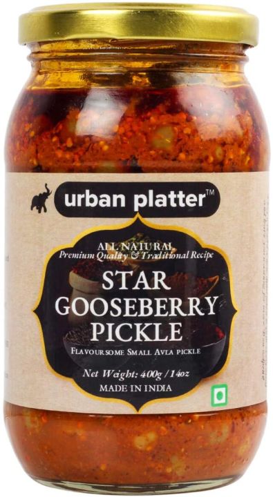 Star Gooseberry Pickle, 400g [Amla Aachar, Delicious, Traditional ...