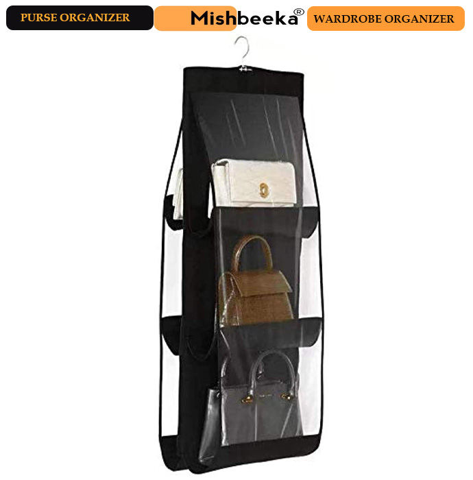 Mishbeeka New high quality multi purpose 6 pockets folding hanging bag ...