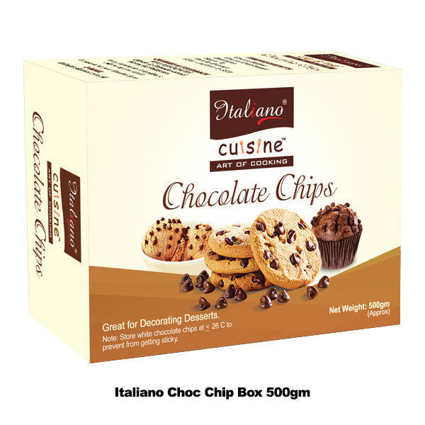 Italiano Chocolate Chips Box 500gm | Daraz.pk