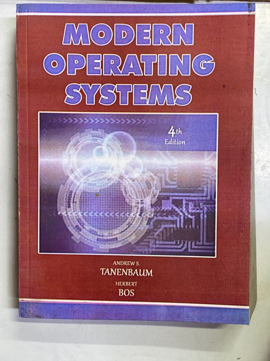 MODERN OPERATING SYSTEMS 4th EDITION BY ANDREWS TANEBAUM | Daraz.pk