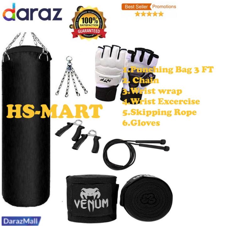 Boxing Kit Set Martial Arts & MMA Pack of 6 | Daraz.pk