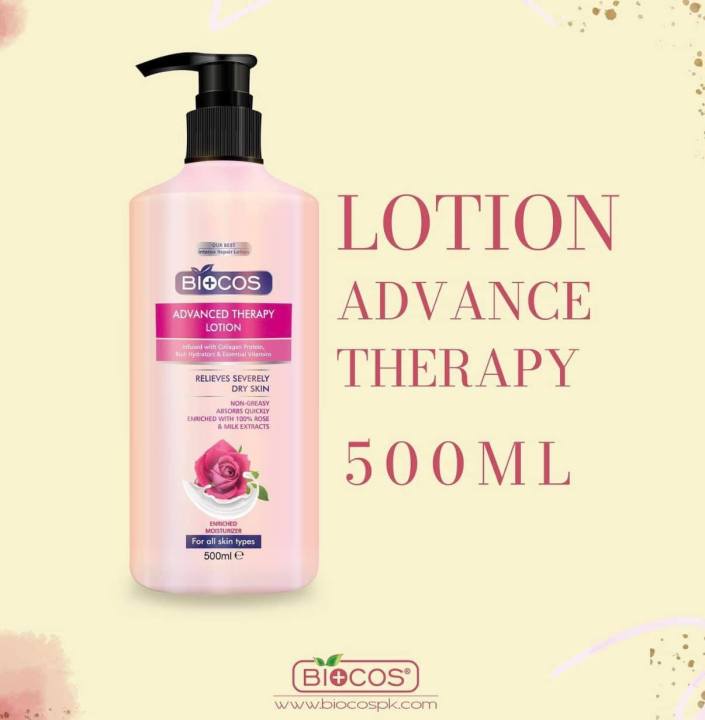 Biocos Advance Therapy Pure Body Lotion 500 ml | Daraz.pk