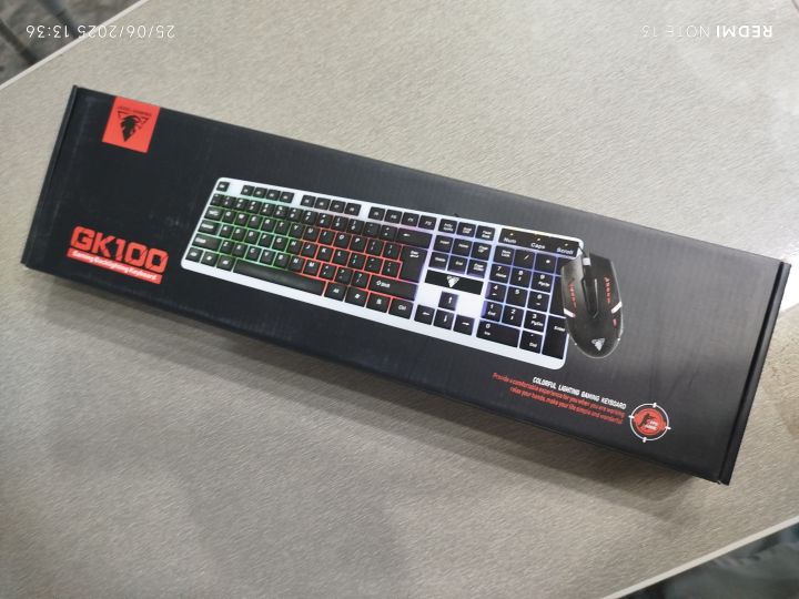GK100 Keyboard + Mouse Combo | Daraz.pk
