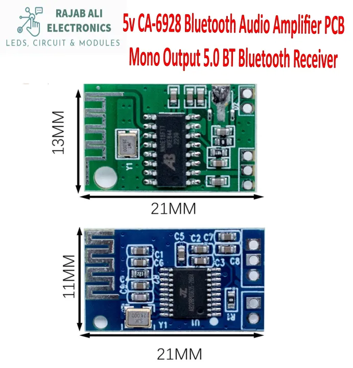 1/2 PCS CA-6928 Bluetooth audio module 3.3v-5v 5v Mini Bluetooth ...