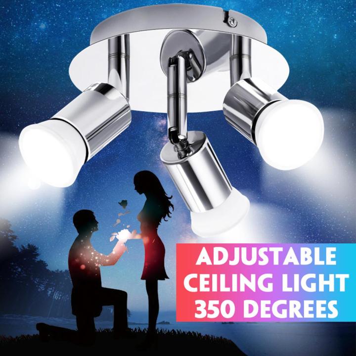 Modern Led Spot Ceiling Light Chandelier 3 Way Kitchen Living Room ...