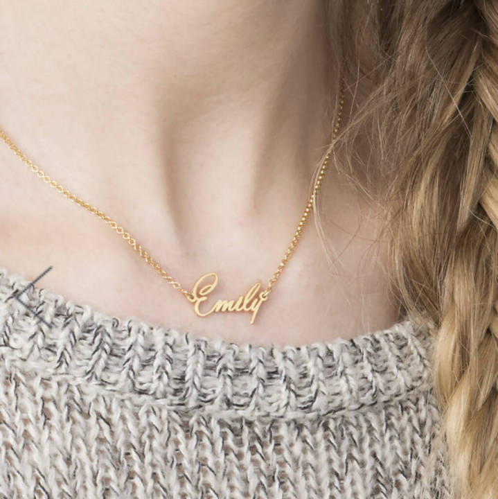 Pure And premium Quality Name Pendant, Name Necklace For Girls ...