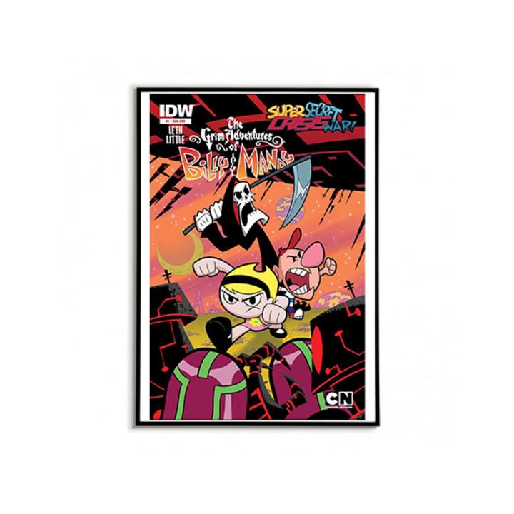 The Grim Adventures of Billy & Mandy Cartoon Network Nostalgic Posters ...