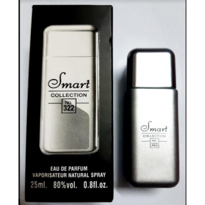 ORIGINAL SMART COLLECTION NO 322 PERFUME FOR MAN 25 ML | Daraz.pk