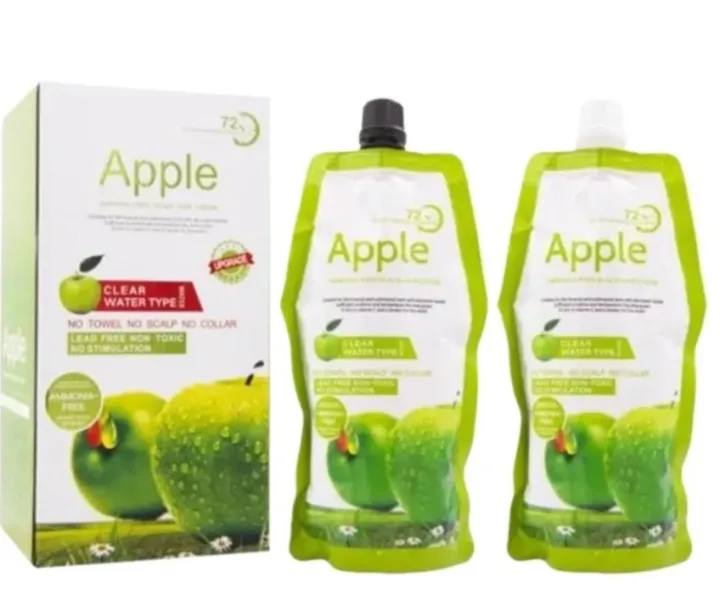 Apple Hair Color 72 (UAE 🇦🇪 Imported) – Natural Black & Dark Brown ...
