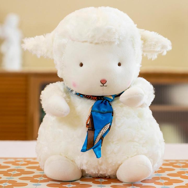 Cute little wool plush toy doll trumpet child comforting bed sleeping ...